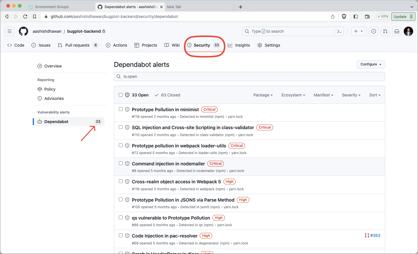 Managing github repositories - Best Practices