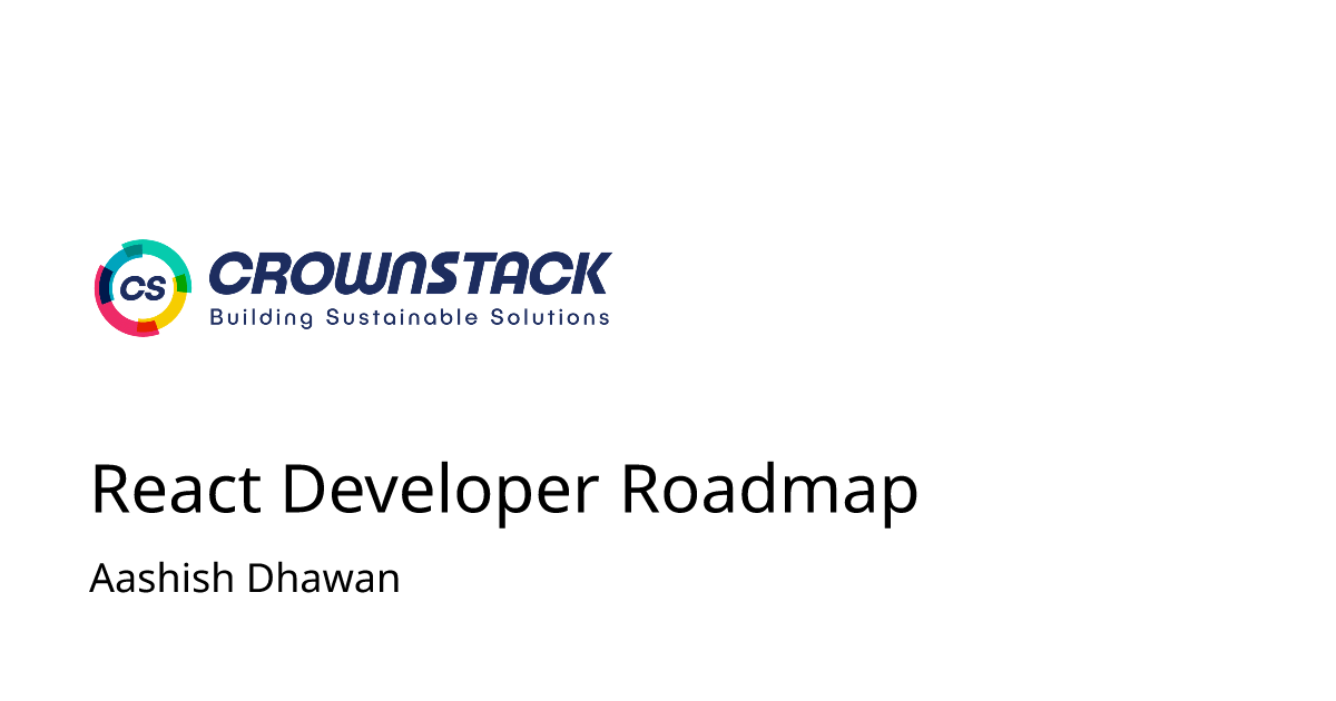 React Developer Roadmap