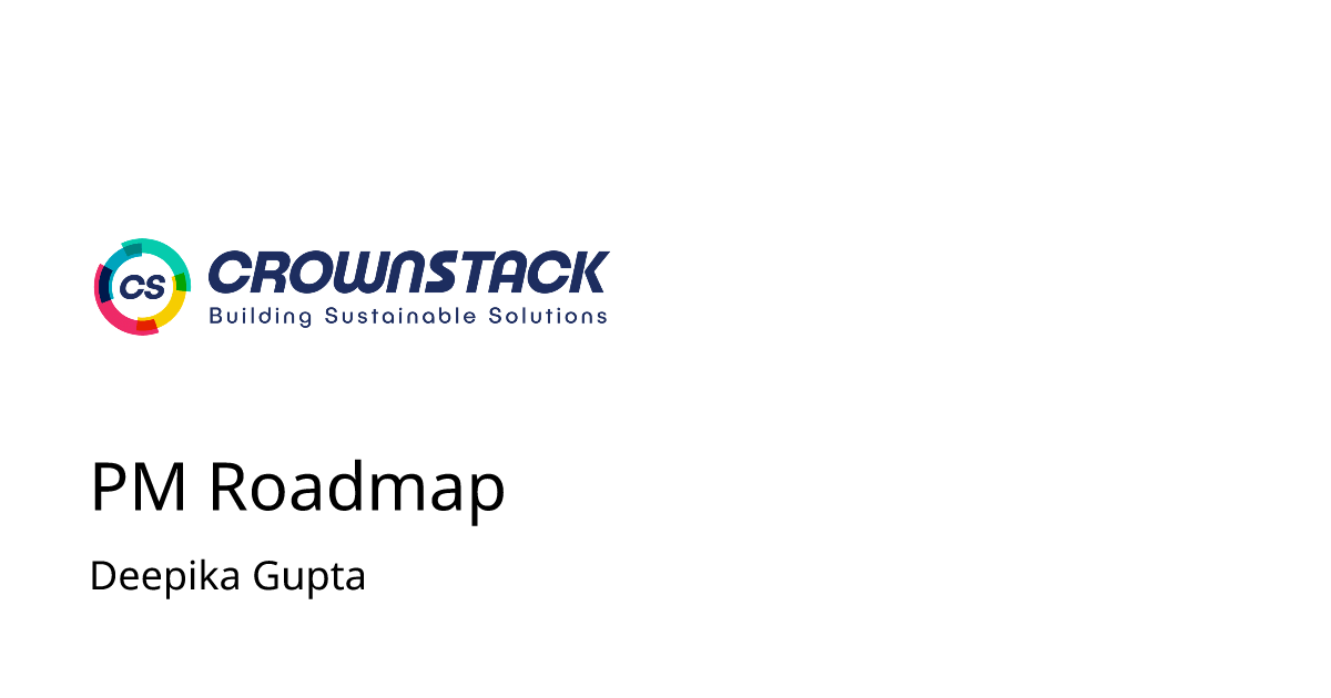 PM Roadmap